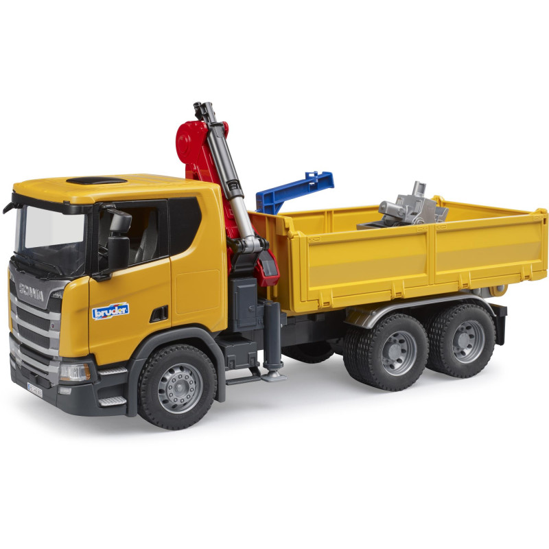 Scania Super 560R Truck With Crane & 2 Pallets - Afterpay