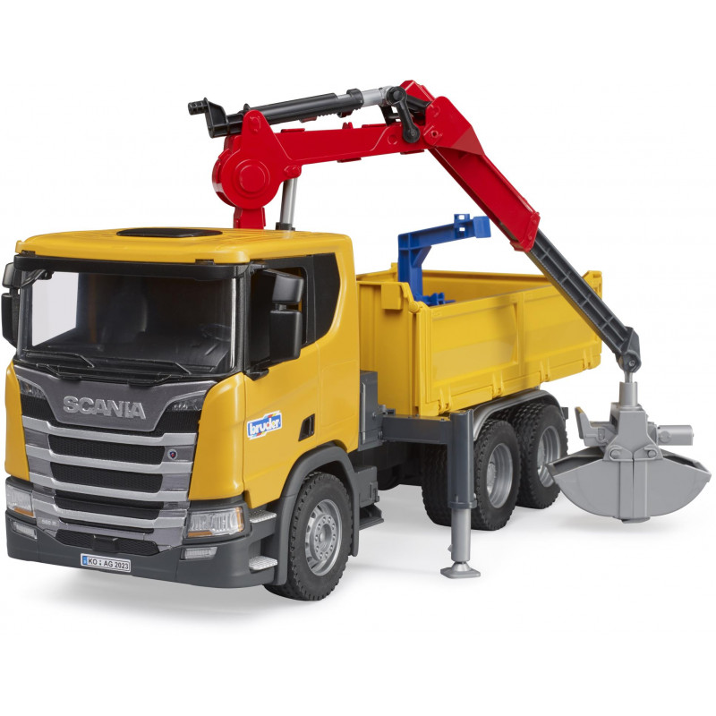Scania Super 560R Truck With Crane & 2 Pallets - Afterpay