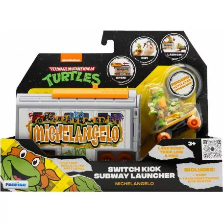 Teenage Mutant Ninja Turtles Switch Kick Subway Launcher