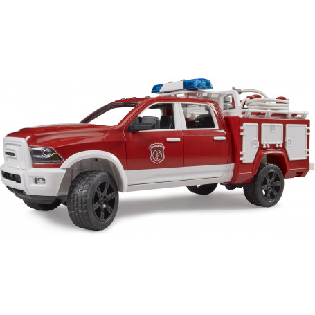 Ram 2500 Fire Engine Truck With Light & Sound Module Bb