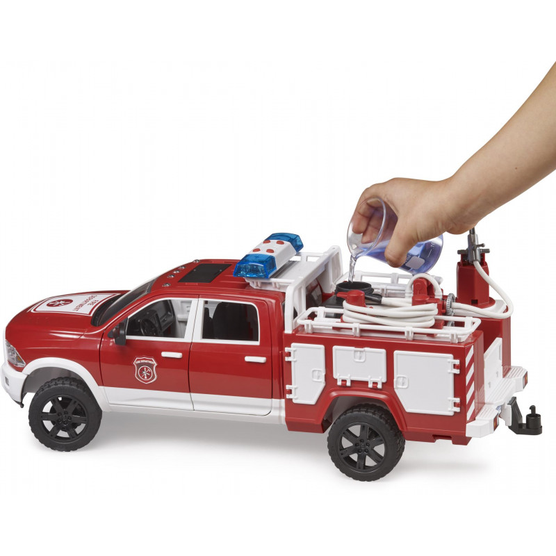 Ram 2500 Fire Engine Truck With Light & Sound Module Bb