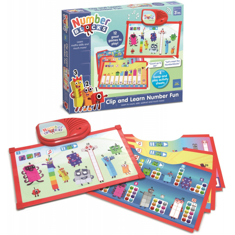 Numberblocks Clip & Learn Number Fun - Afterpay Available!
