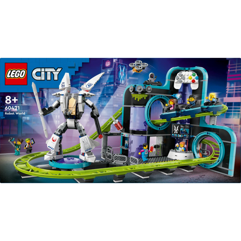 LEGO City Robot World Roller-Coaster Park 60421 - Afterpay
