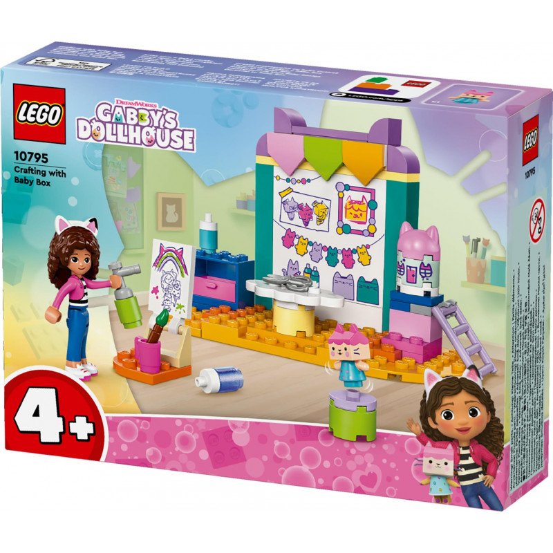 LEGO Gabby's Dollhouse Crafting with Baby Box 10795