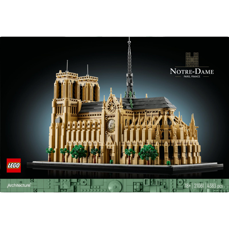 LEGO LEGO Architecture Notre-Dame de Paris 21061 - Afterpay