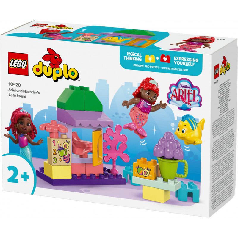 LEGO DUPLO Disney TM Ariel and Flounder's Café Stand 10420
