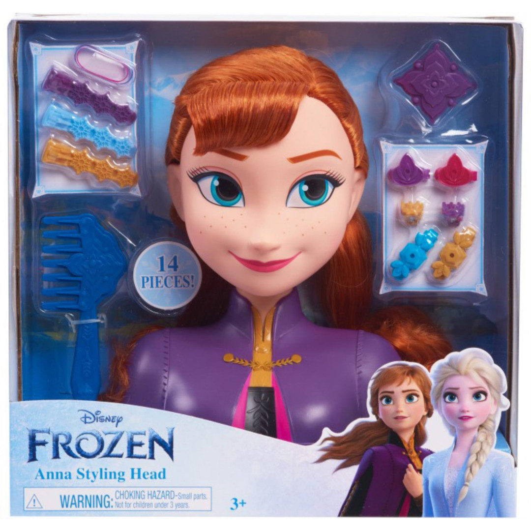 Disney Frozen Basic Anna Styling Head - Afterpay Available!