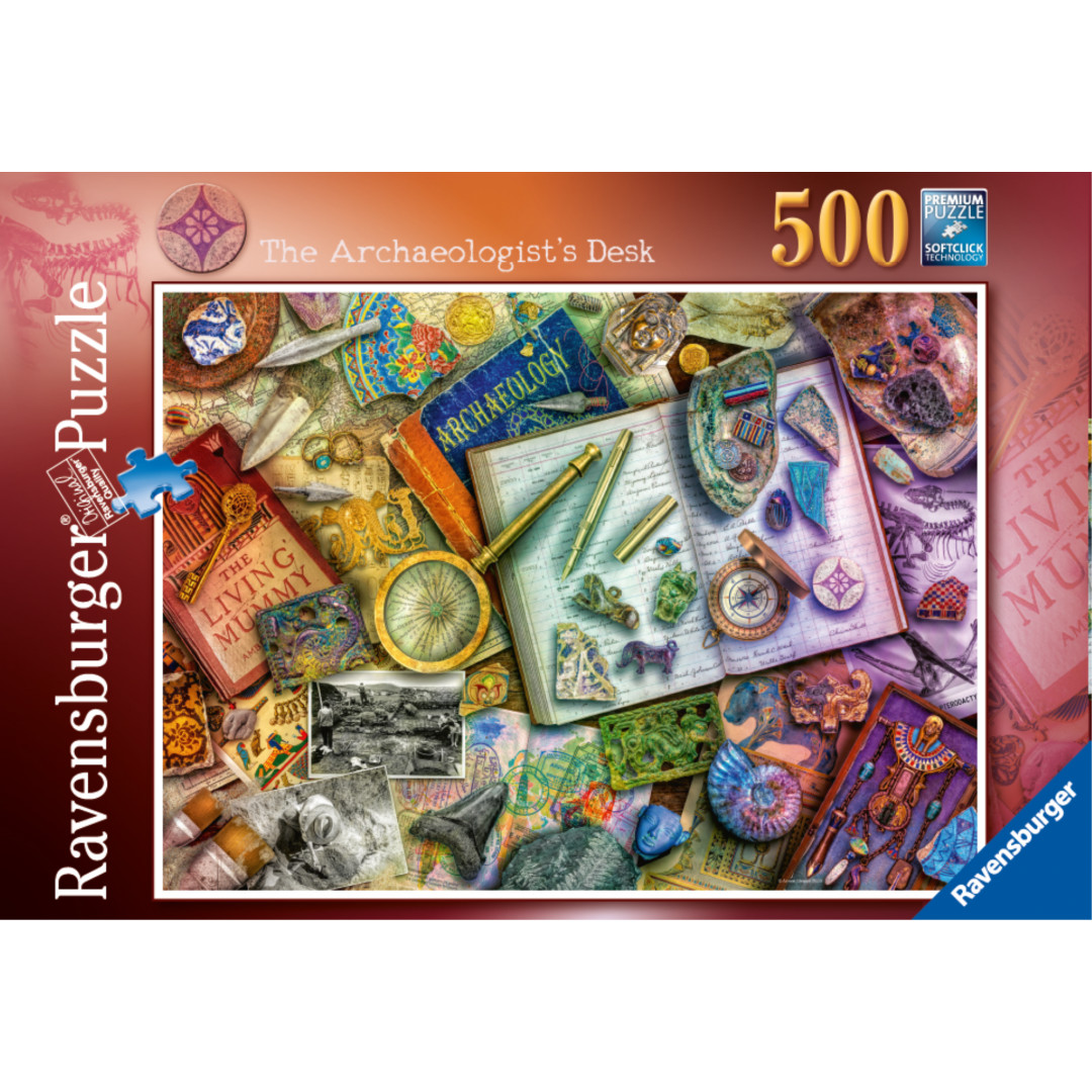 Ravensburger - The Archaeologist’S Desk 500Pc - Afterpay