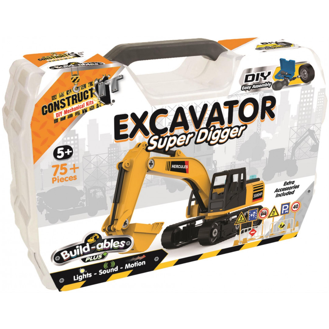 Buildables Plus Excavator - Afterpay Available!