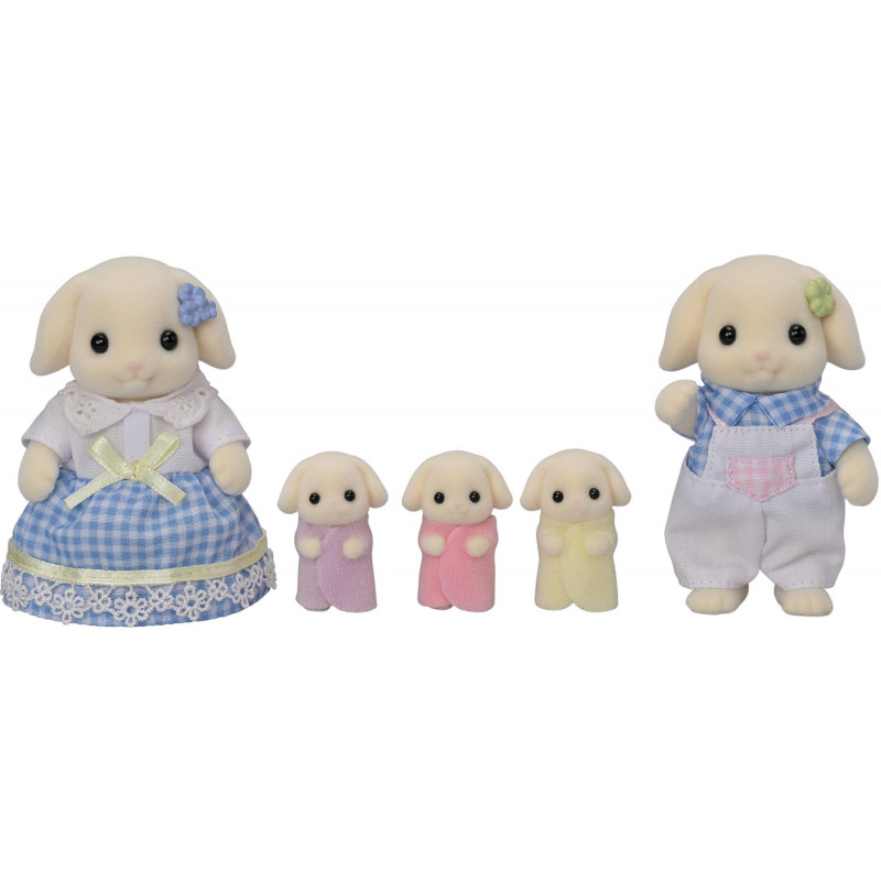 Sylvanian Families - Flora Rabbit Family - Afterpay