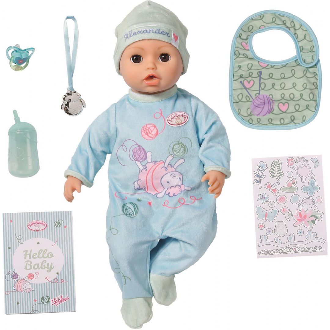 Baby Annabell Active Alexander 43cm Afterpay Available