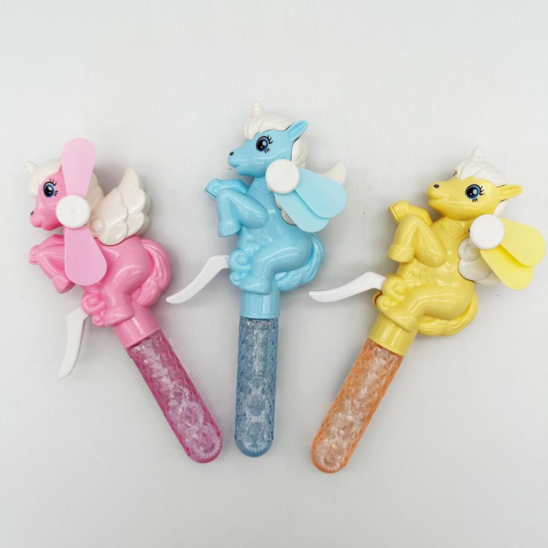 Unicorn Bubble Fan -22cm - Afterpay Available!