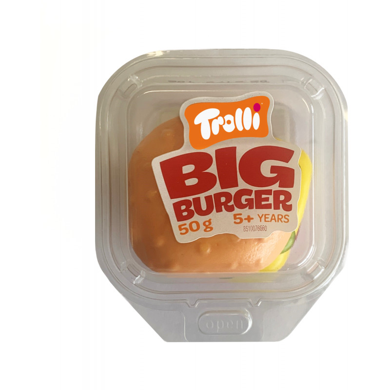 Trolli Mega Burger 50G - Afterpay Available!