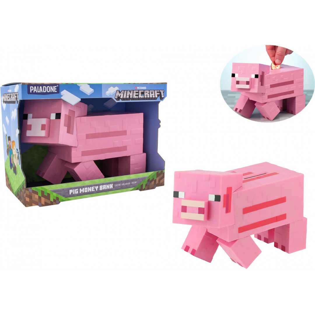 Minecraft Pig Money Bank - Afterpay Available!