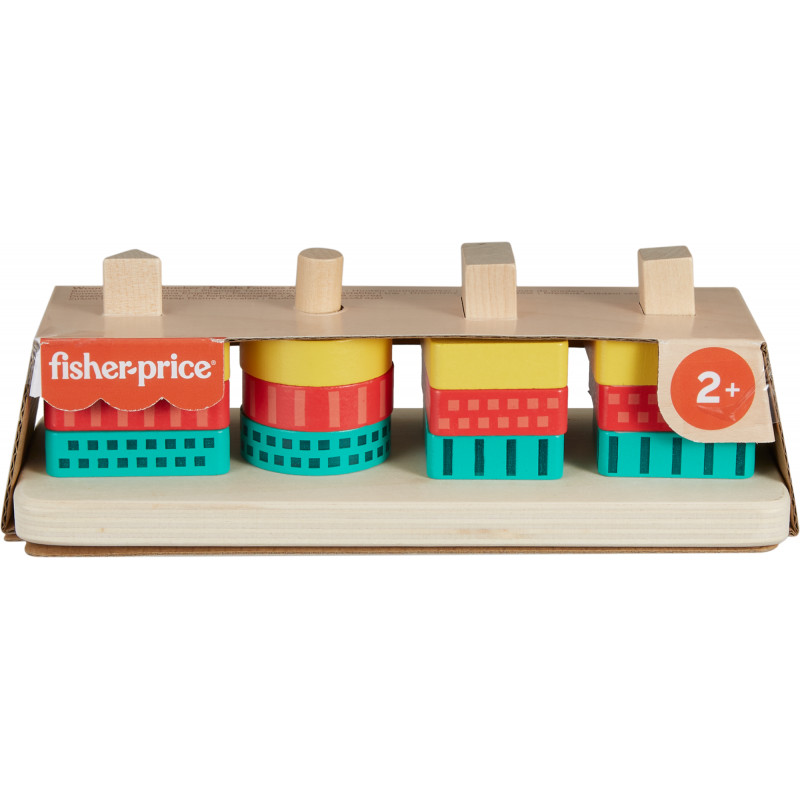 Fisher Price Wood Shape Stacker - Afterpay Available!