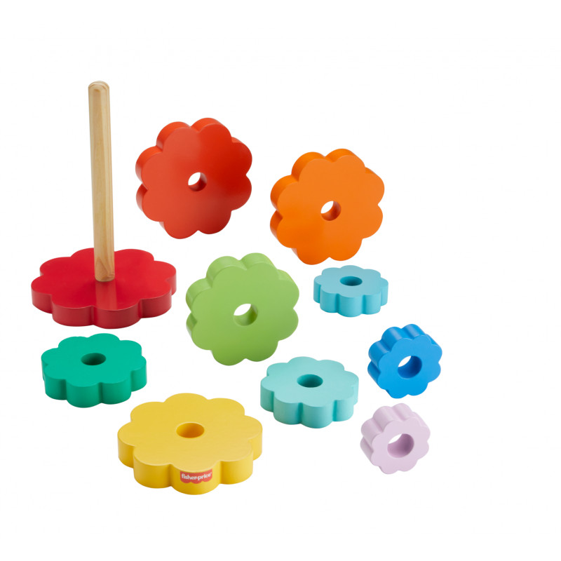 Fisher Price Wood Ring Stacker - Afterpay Available!