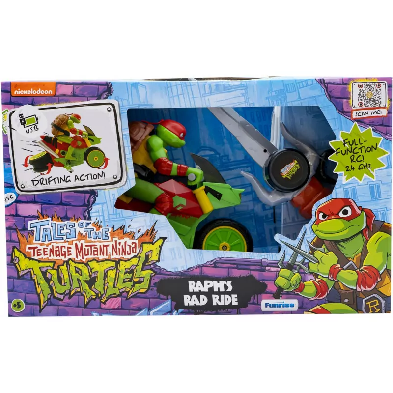 Teenage Mutant Ninja Turtles Raph's Rad Ride RC - Afterpay