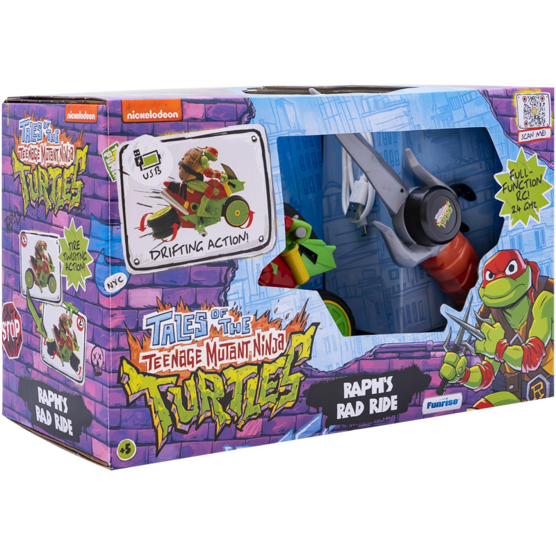 Teenage Mutant Ninja Turtles Raph's Rad Ride RC - Afterpay