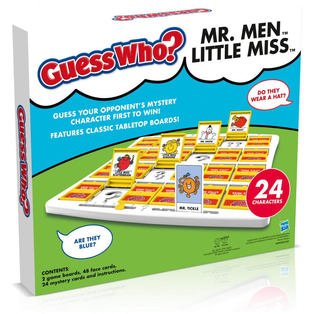 Mr Men And Little Miss Guess Who - Afterpay Available!