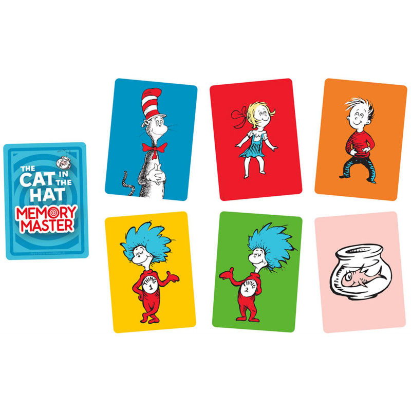 The Cat In The Hat Memory Master Card Game - Afterpay