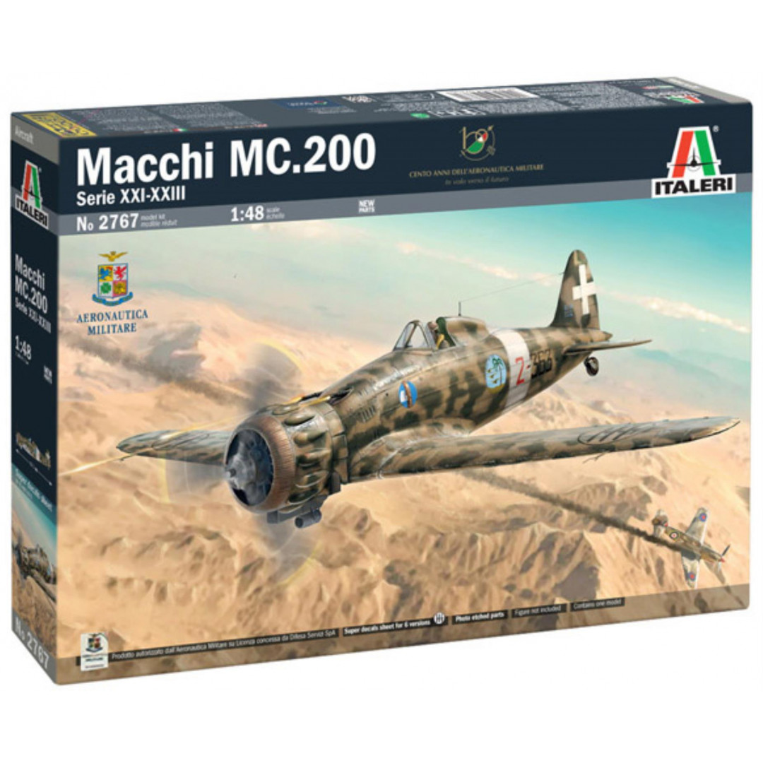 Italeri Macci M.C. 200 Series Xxi 1:48 - Afterpay Available!