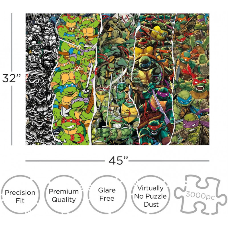 Tmnt 3000Pc Puzzle - Afterpay Available!