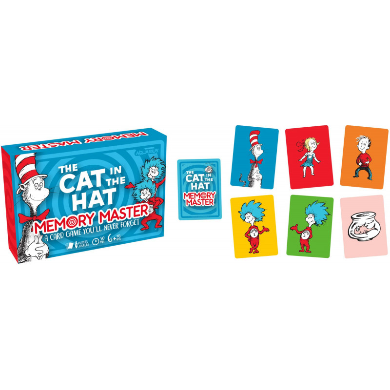 The Cat In The Hat Memory Master Card Game - Afterpay