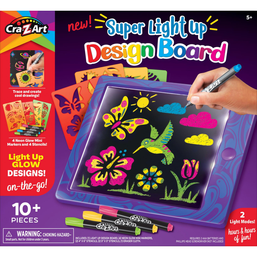 Cra-Z-Art Super Light Up Design Board - Afterpay Available!