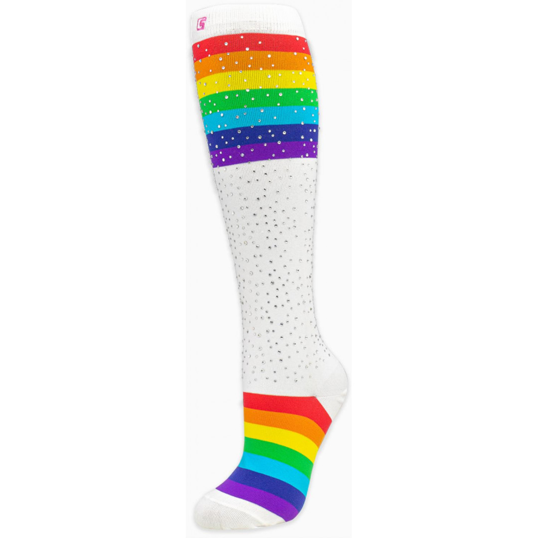 Diamond Rainbow Socks - Pair - Afterpay Available!