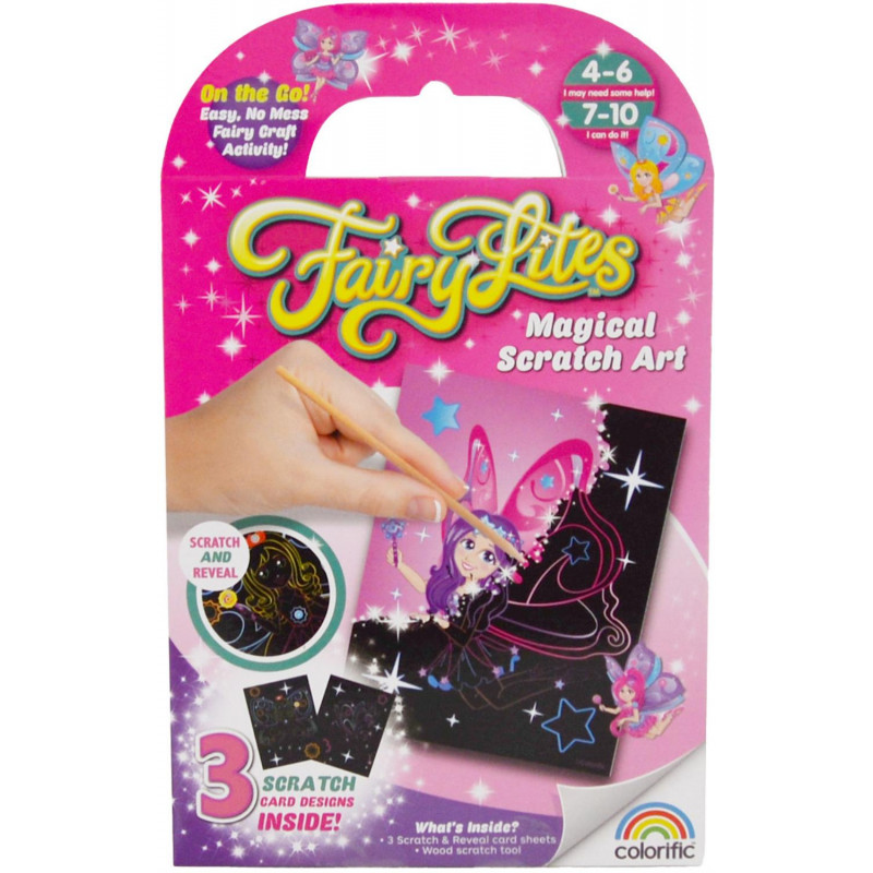 Fairylites On The Go Assorted (Foil/Scratch Art) - Afterpay