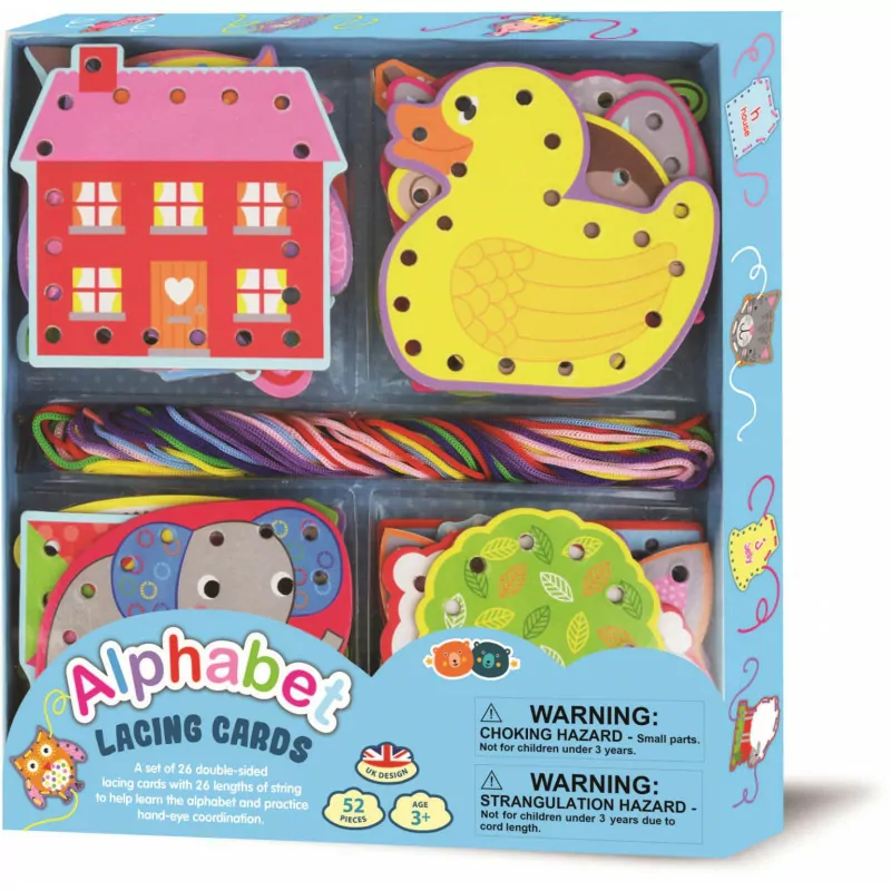 Alphabet Lacing Cards - Afterpay Available!