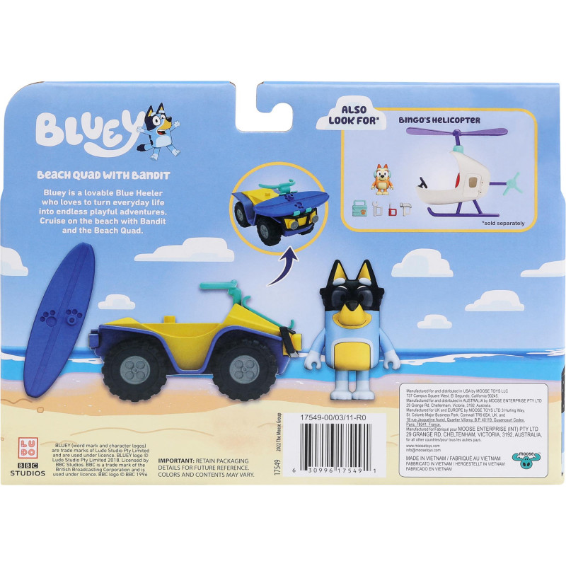 Bluey S9 Mini Vehicle And Figures Assorted - Afterpay
