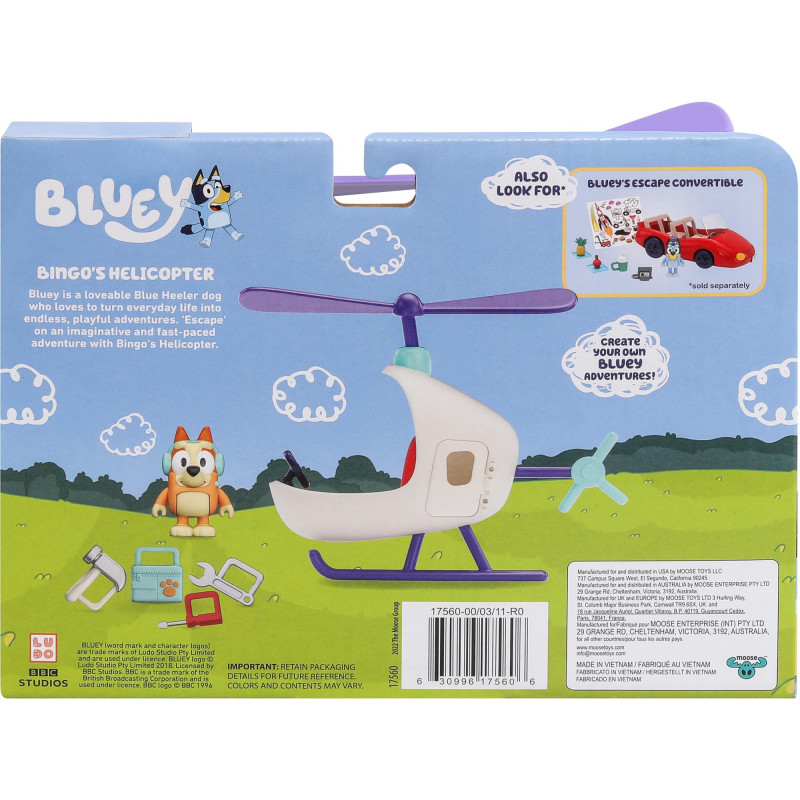 Bluey S9 Mini Vehicle And Figures Assorted - Afterpay