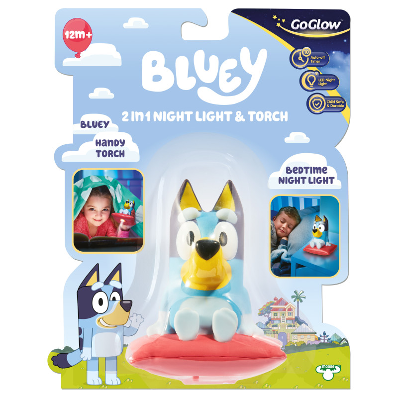 Goglow Buddy Bluey Night Light And Torch - Afterpay
