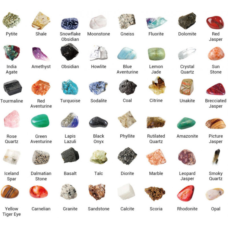 Johnco - Ultimate 48Pc Rocks & Minerals Collection
