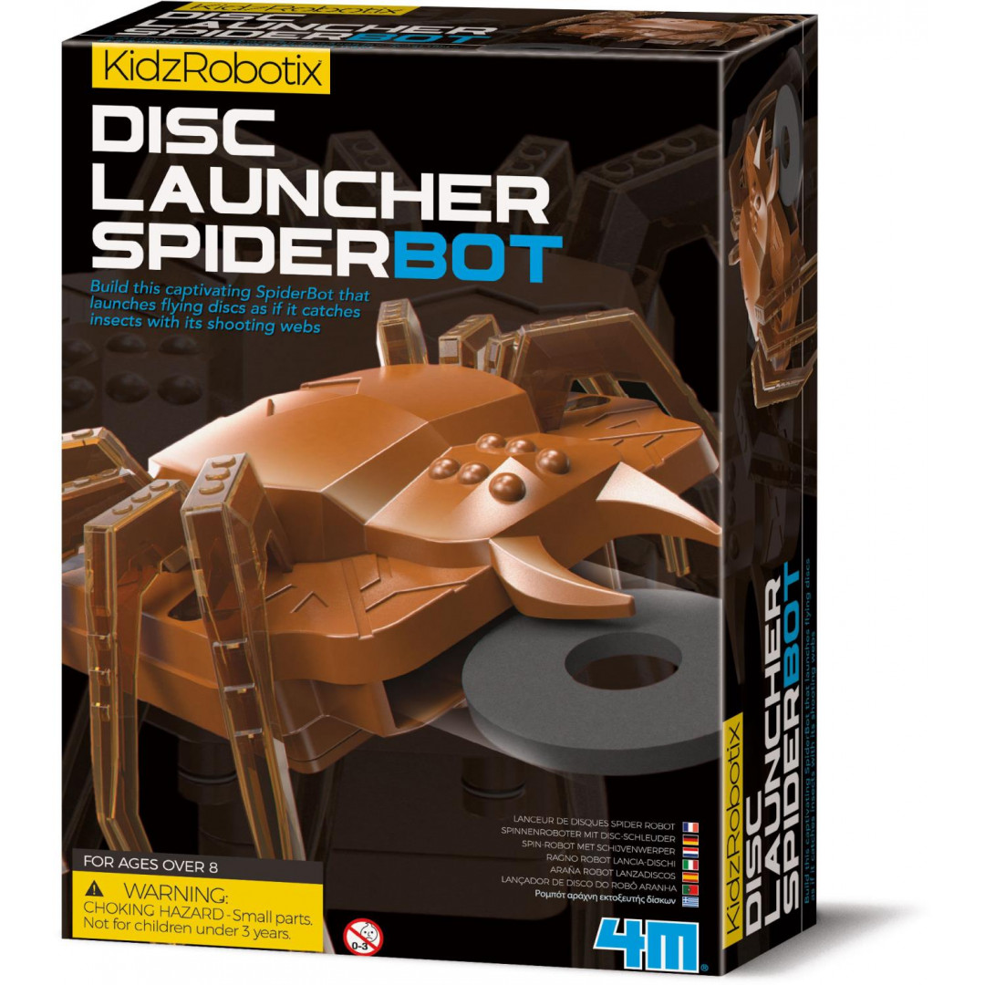 4M - Kidzrobotix - Disc Launcher Spider Bot - Afterpay