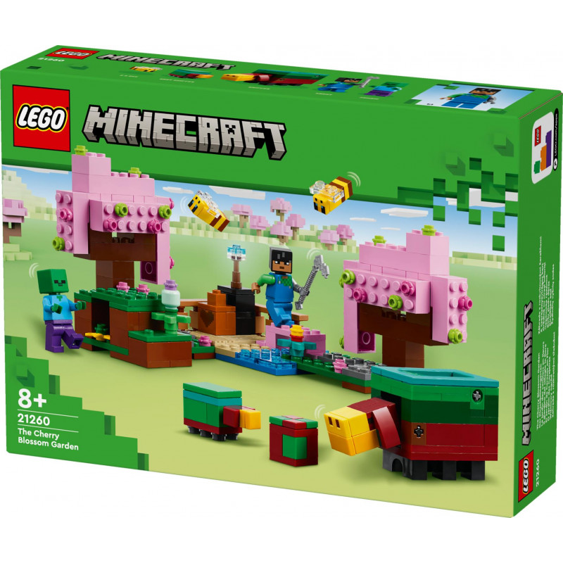 LEGO Minecraft The Cherry Blossom Garden 21260 - Afterpay