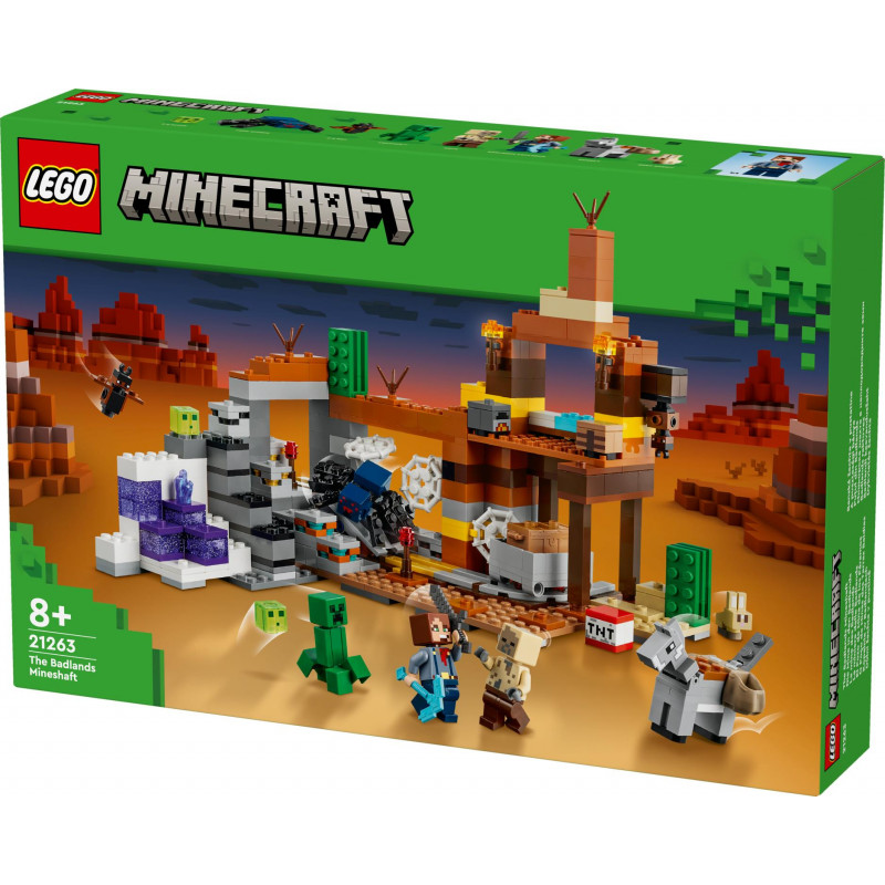 LEGO Minecraft The Badlands Mineshaft 21263 - Afterpay