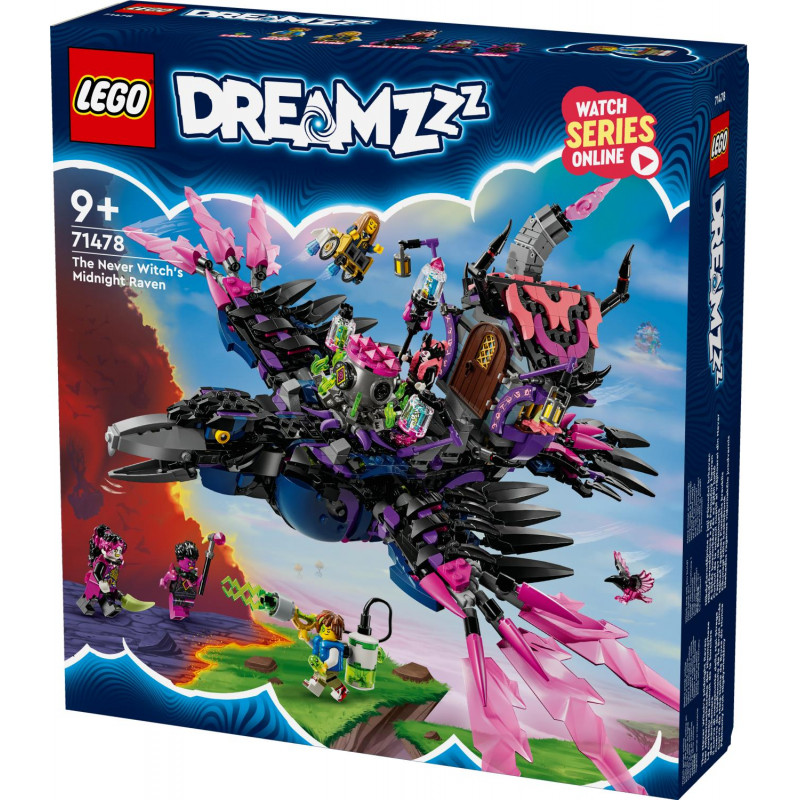 LEGO DREAMZzz The Never Witch's Midnight Raven 71478