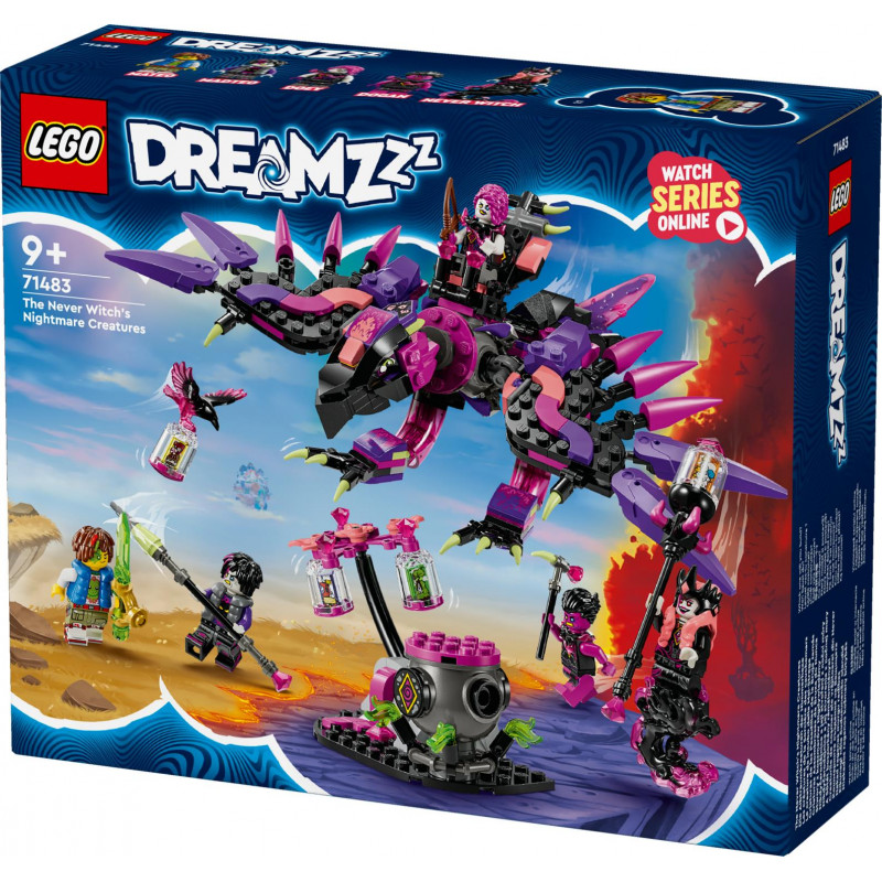 LEGO DREAMZzz The Never Witch's Nightmare Creatures 71483