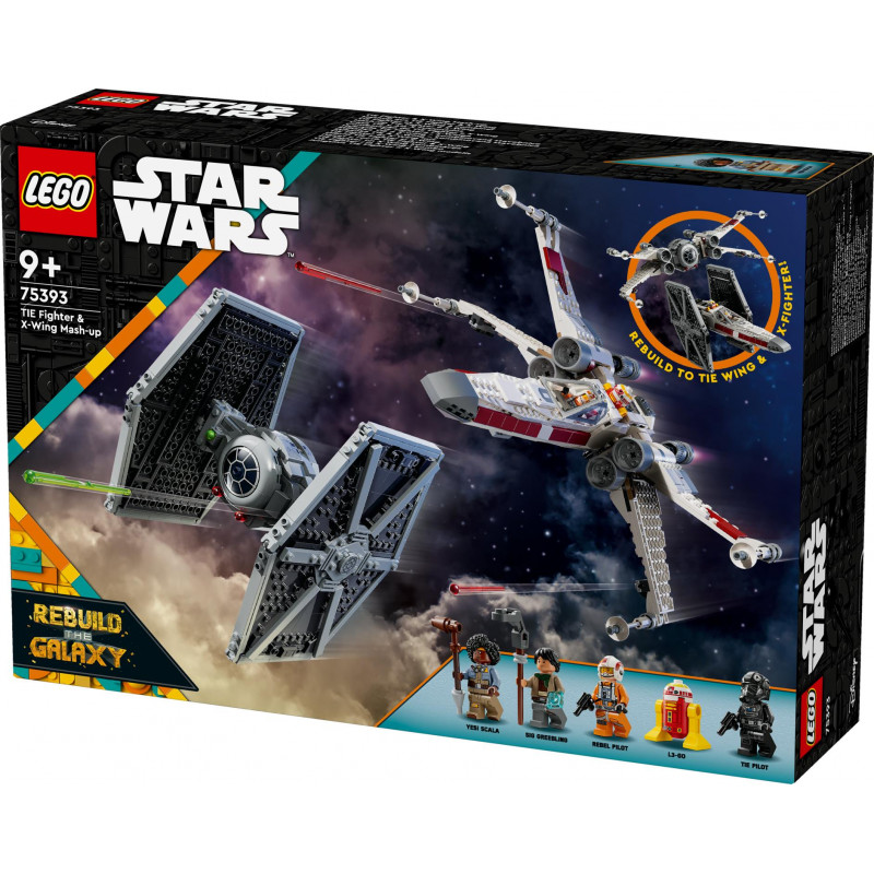 LEGO Star Wars TM TIE Fighter & X-Wing Mash-up 75393