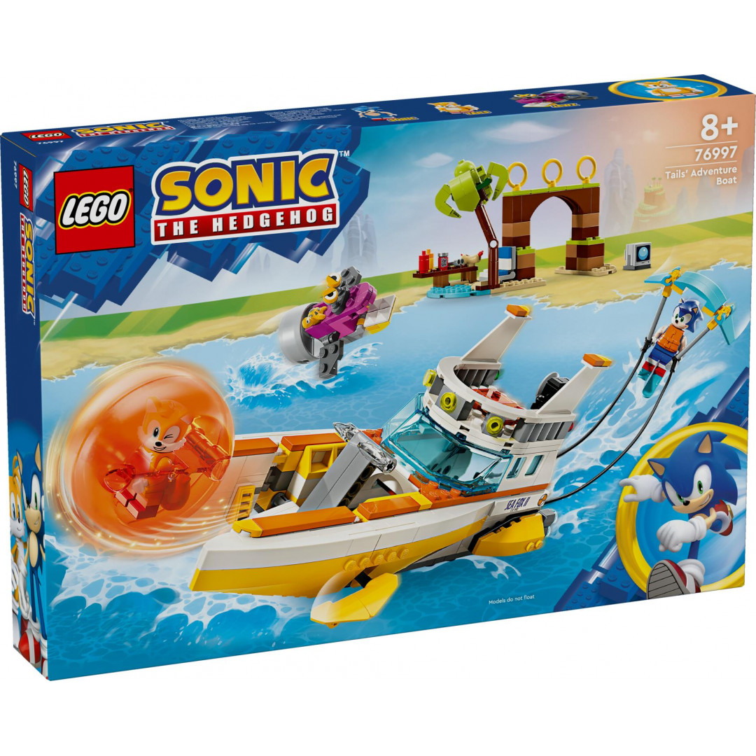 LEGO Sonic Tails' Adventure Boat 76997 - Afterpay Available!