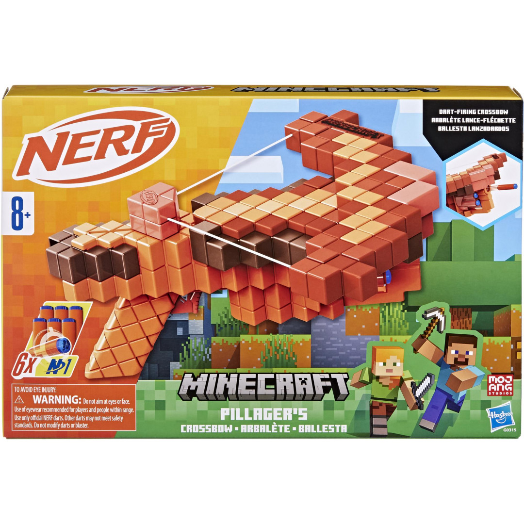 Nerf Minecraft Pillagers Crossbow - Afterpay Available!