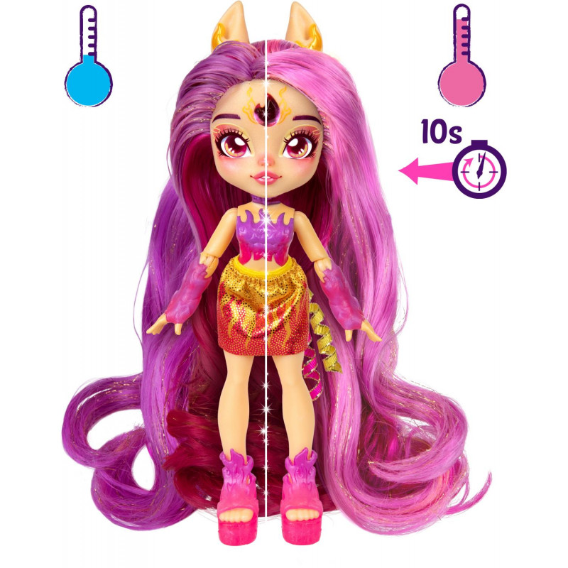 Magic Mixies Pixlings S2 Galaxy Hair Doll Single Pk Pippa