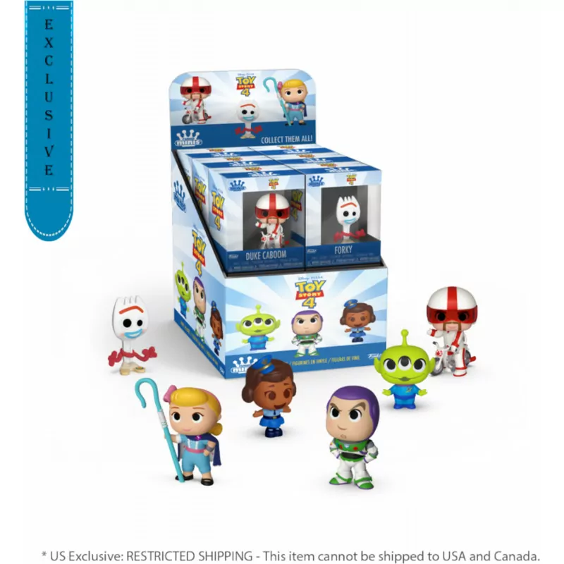 Toy Story 4 - Mini Vinyl Figures - Afterpay Available!