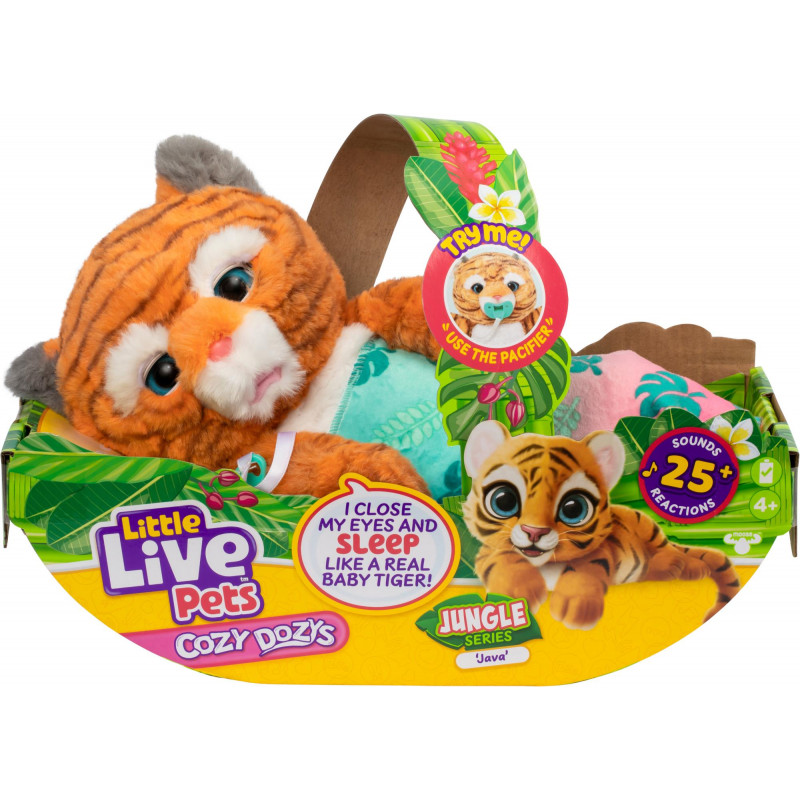 Little Live Pets Cozy Dozy S6 Tiger - Afterpay Available!