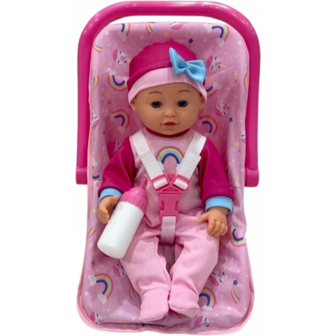 Gigo 14" Baby Doll In Carrier - Afterpay Available!