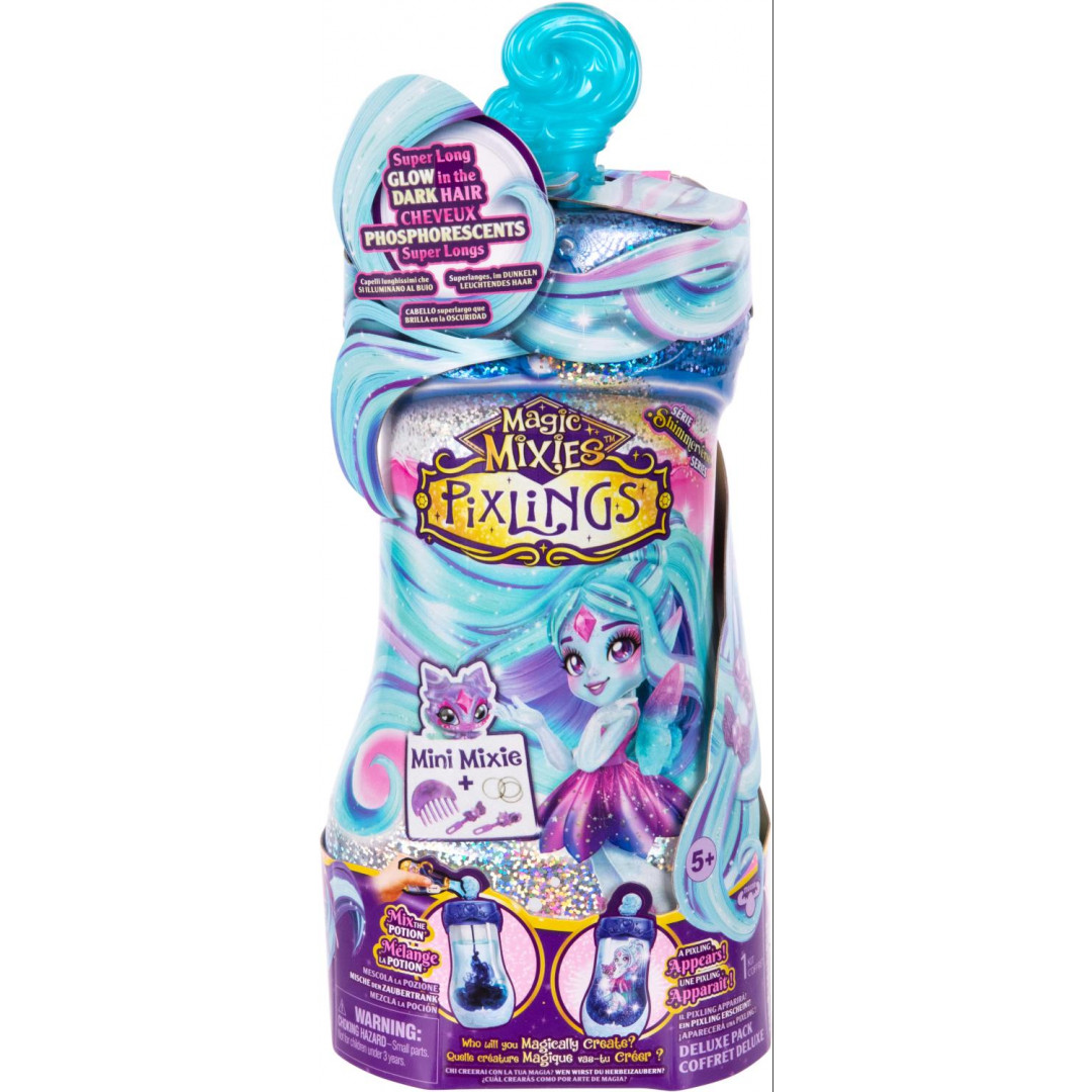 Magic Mixies Pixlings S2 Galaxy Hair Doll Single Pk Flyt