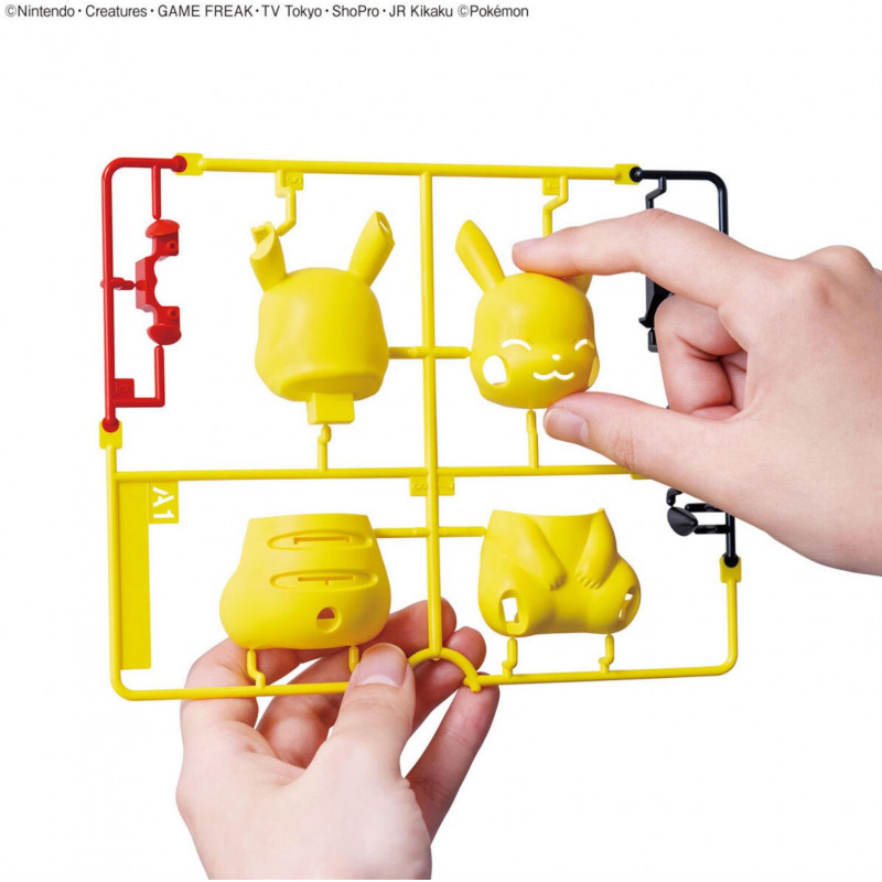 Pokemon Model Kit Quick!! 16 Pikachu (Sitting Pose)