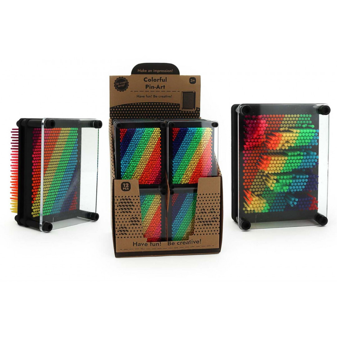Rainbow Plastic Pinart - 12.7 X 9.5cm - Afterpay Available!